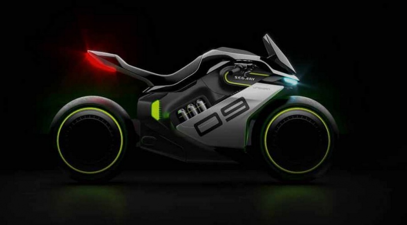 Segway Ninebot Apex H2: elektromotocykl poháněný vodíkem × Motoforum.cz