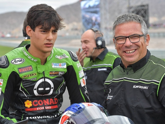 Pedercini Kawasaki pouze s jedním jezdcem × Motoforum.cz