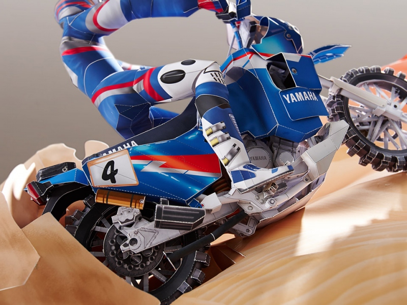 Origami od Yamahy: dakarské mašiny × Motoforum.cz